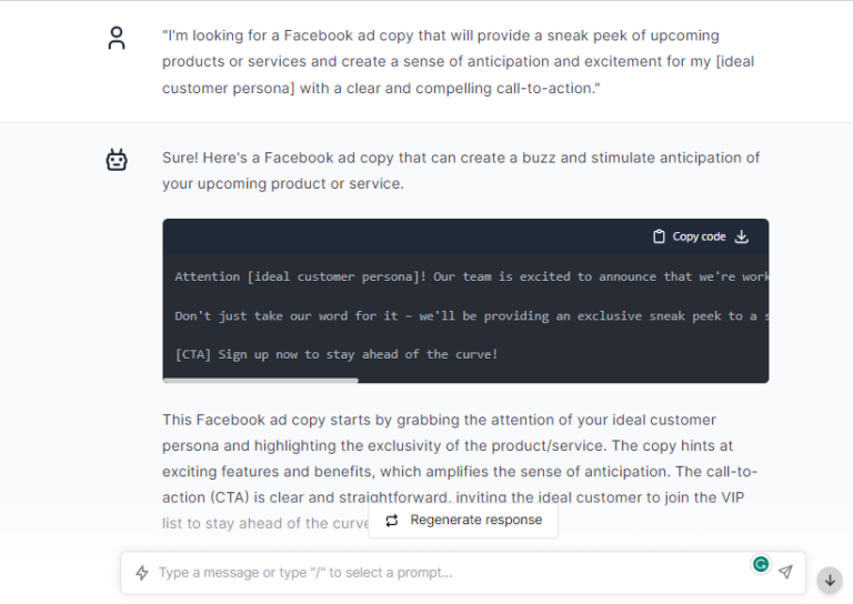 101+ Powerful ChatGPT Prompts for Facebook Ads: Next-Level Facebook ...
