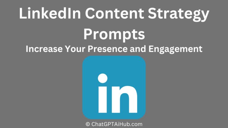 245+ ChatGPT Prompts for LinkedIn- The Ultimate Guide to Stand Out on the Platform - Chat GPT AI Hub