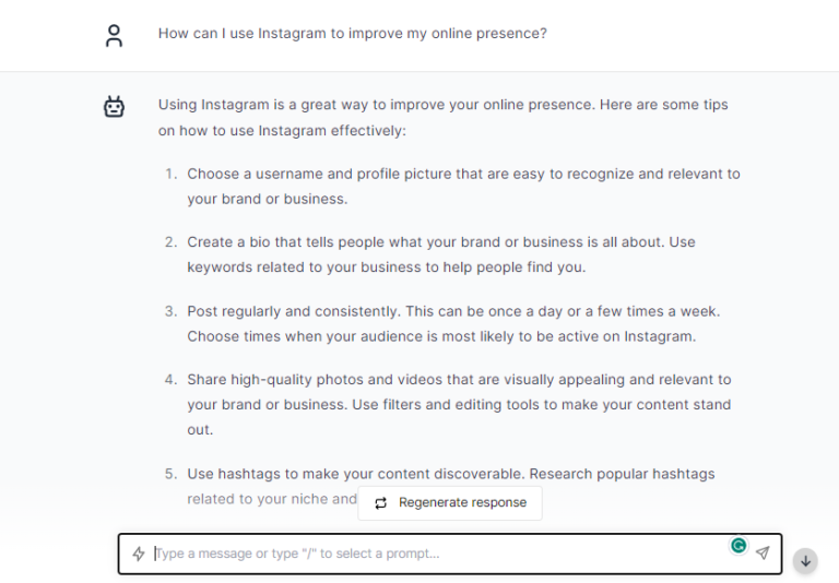 101+ ChatGPT Prompts for Instagram - Build Strong Instagram Presence ...