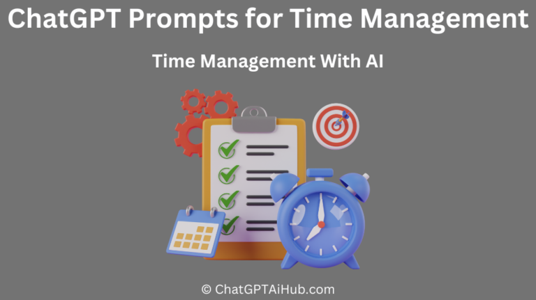 125 Adorable ChatGPT Prompts for Time Management - Achieve Greatness ...