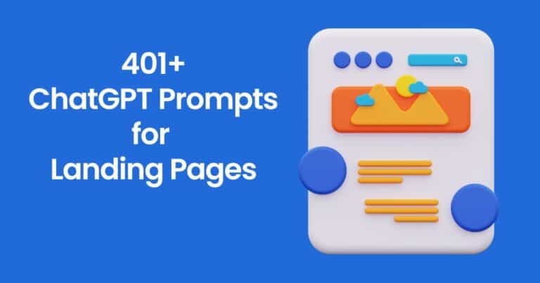 400+ Ultimate ChatGPT Prompts for Landing pages in 2024 (Boosting Conversions) - Chat GPT AI Hub