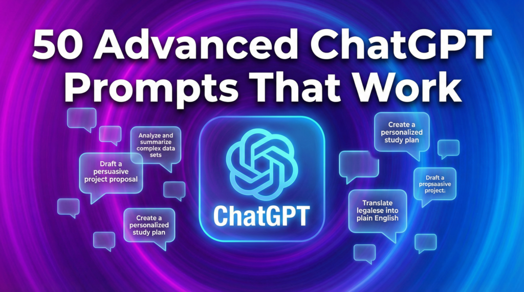 50 Advanced ChatGPT Prompts for Developers in 2026