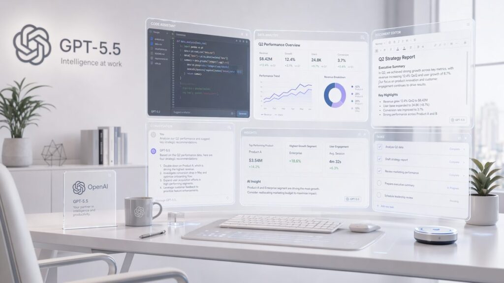 OpenAI Launches GPT-5.5: A New Class of Intelligence for Real Work ...