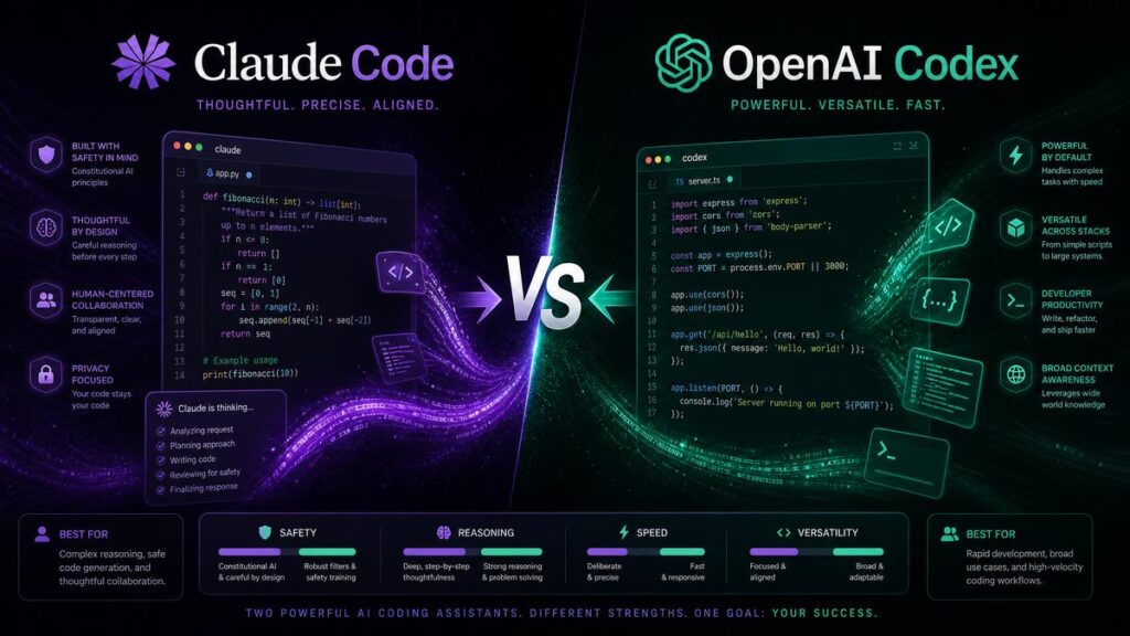 Claude Code vs OpenAI Codex in 2026: The Definitive Comparison for ...