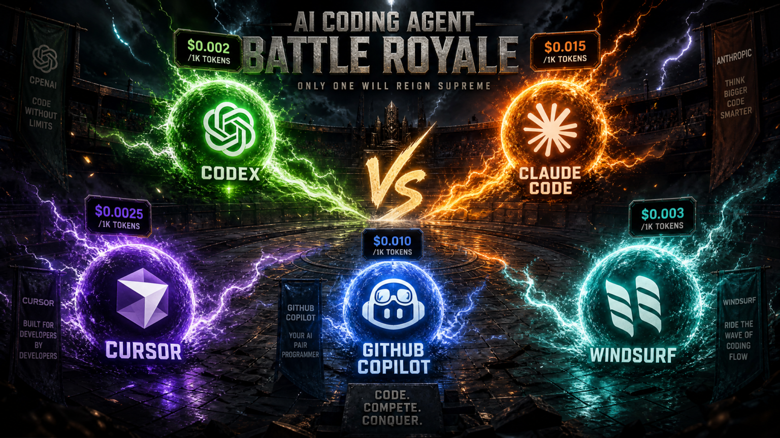 The Real Cost of AI Coding Agents in 2026 — Codex, Claude Code, Cursor ...